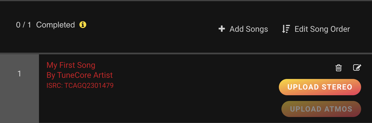 TuneCore UPCs and ISRCs – TuneCore